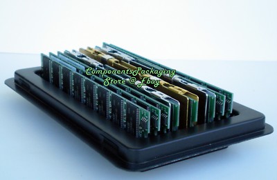 DDR4 RAM Memory Packaging Case Tray (10 Slots) for DIMM - Lot of 5 10 ...