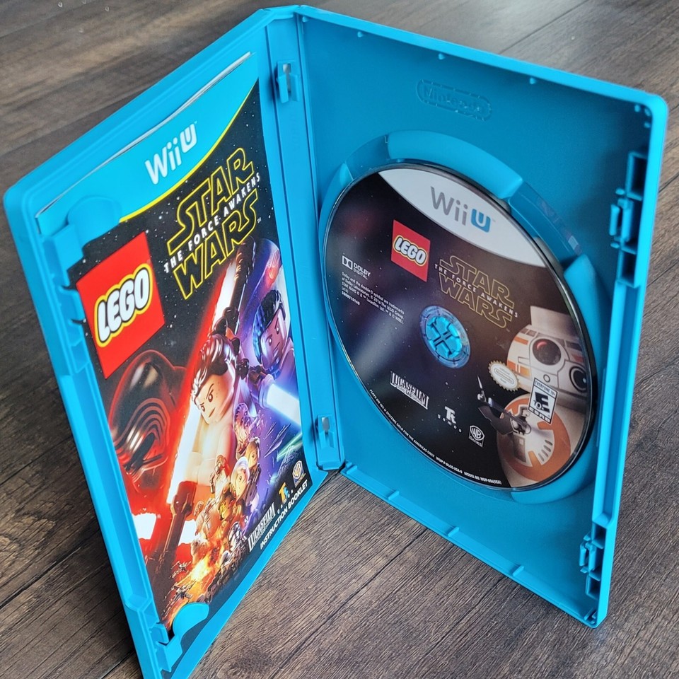 Nintendo Wii-U LEGO Star Wars: The Force Awakens Game Disc With Cover ...