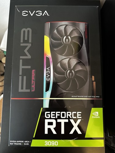 Gforce RTX 3090 FTW3 Ultra Edition 24GB GDDR6X Gaming Graphics Card ...