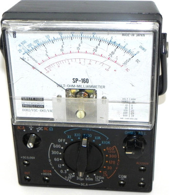 A.W. SPERRY INSTRUMENTS INC. SP-160 VOLT-OHM-MILLIAMMETER SP160 | eBay