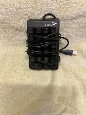 Rottay 22 Key MECHANICAL NUMERIC USB KEYPAD | eBay