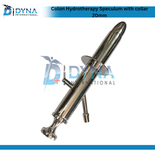 Colon Hydrotherapy Speculum with Collar 20mm/OD Stainless Steel ...