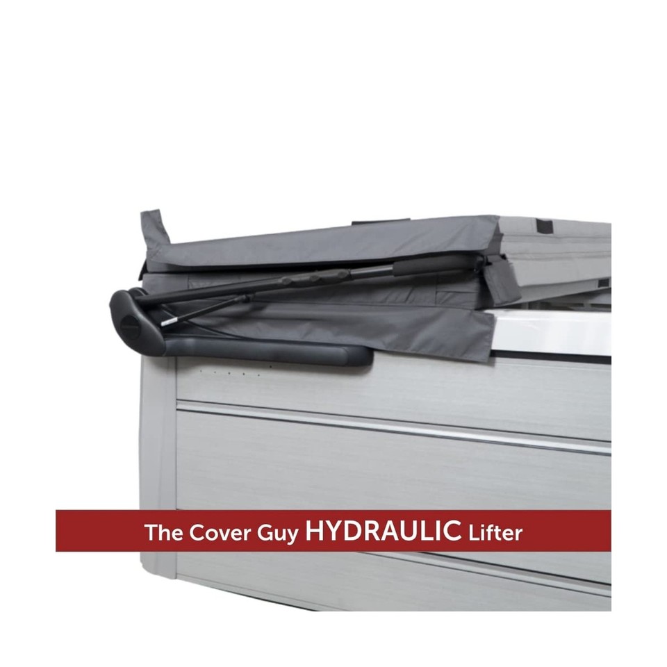 The Cover Guy Premium Hydraulic Hot Tub Cover Lifter - Effortlessly ...
