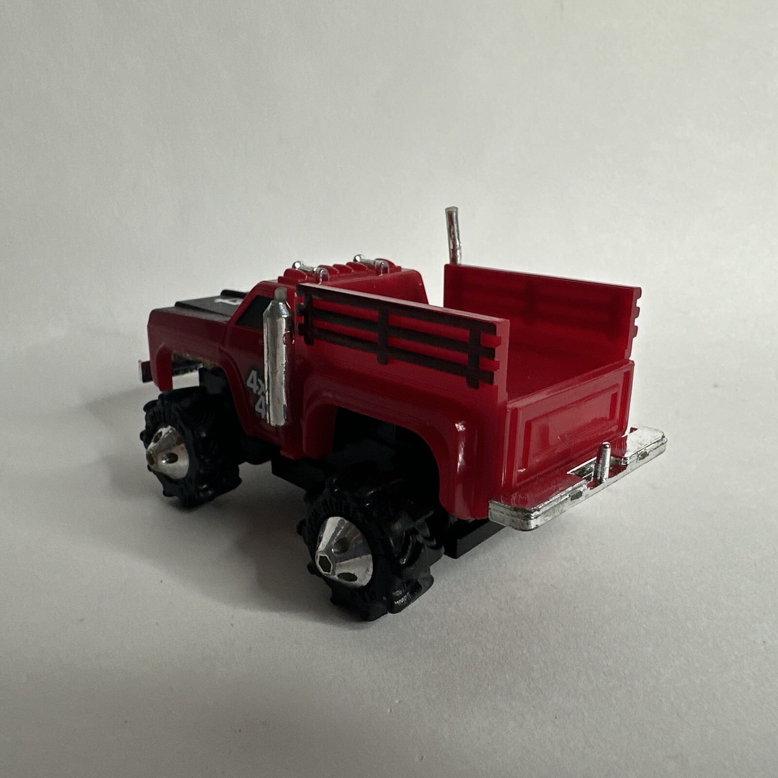 Stomper Rough Rider LJN Red Truck 4x4 tested works vintage light motor ...