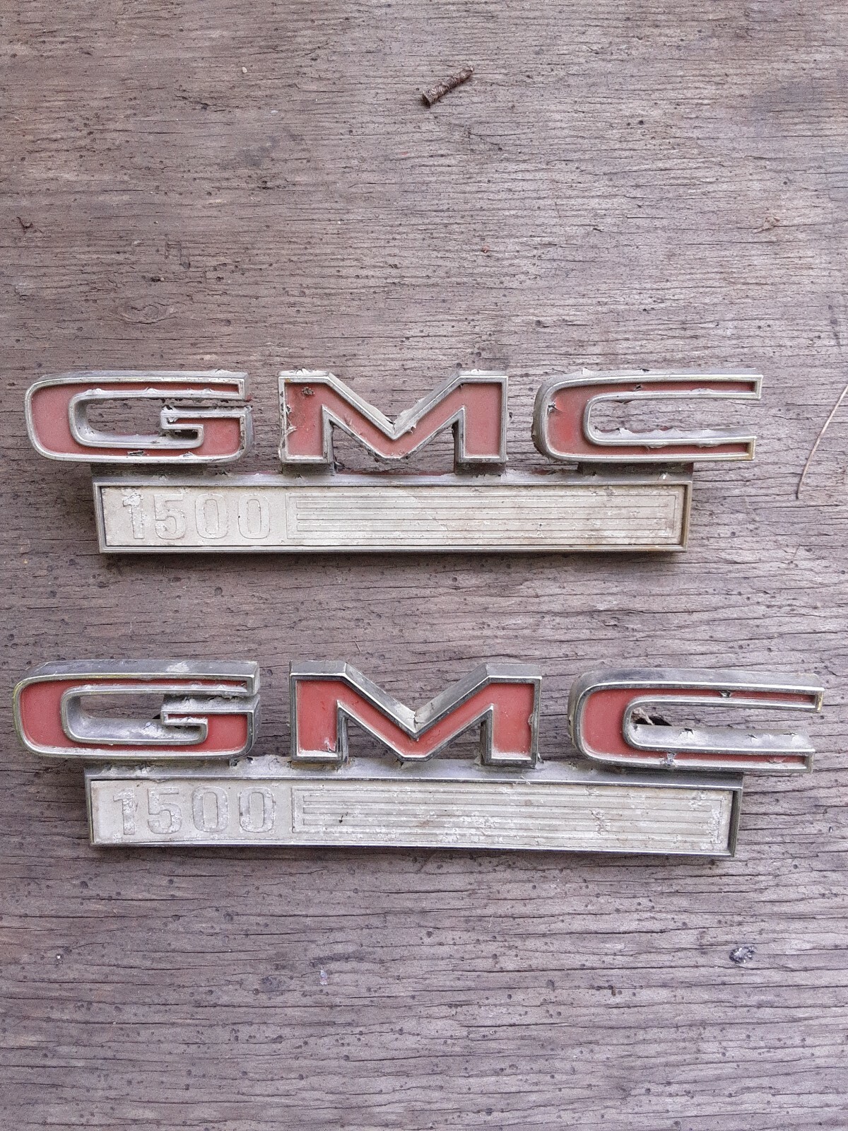 Vintage1970s Gmc 1500 646067 Badges Pair | eBay