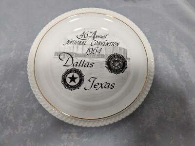 American Legion 46th National Convention Collector Plate 1964 Dallas ...