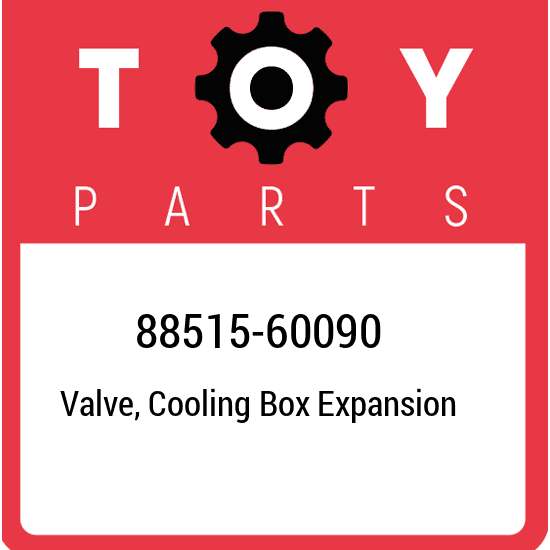 88515-60090 Toyota Valve, cooling box expansion 8851560090, New Genuine ...