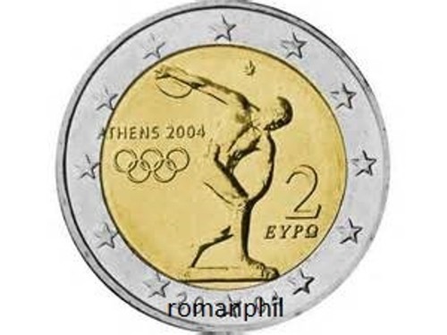2 euro commemorativi Grecia 2004 - Olimpiade di Atene 2004 | eBay