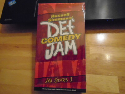 SEALED RARE OOP Def Comedy Jam VHS video 1999 Martin Lawrence D. L ...