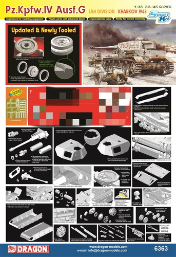 Dragon model 6369 1/35 Jagdpanzer IV L/48 July 1944 Production w ...