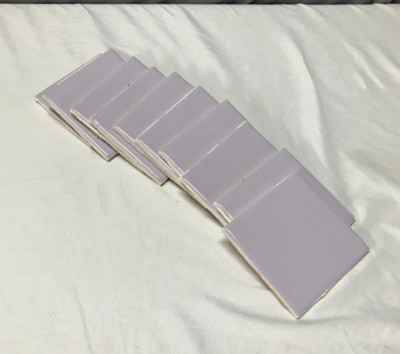 One VTG 1 Lavander STYLON Ceramic 4" Sq. Bathroom Sample Tile Old 837 ...