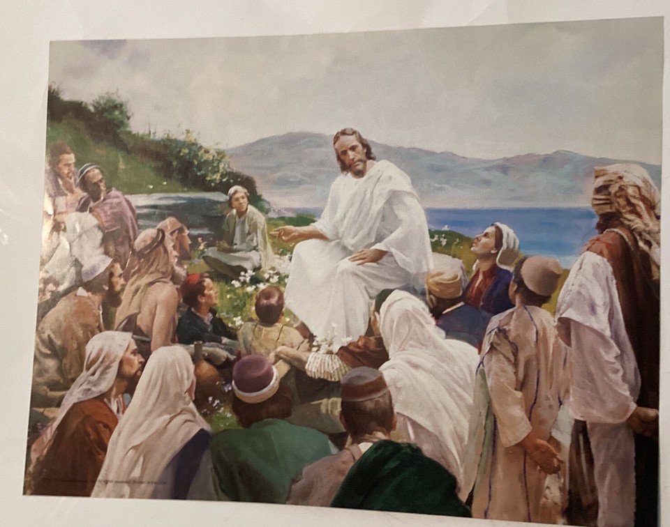 LDS Mormon Media Double Sided Lesson Art Page: Fishing Feeds Masses ...