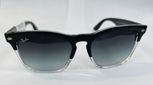 Ray-Ban Sunglasses RB4487 STEVE 6630/8G Black Transparent w Grey ...
