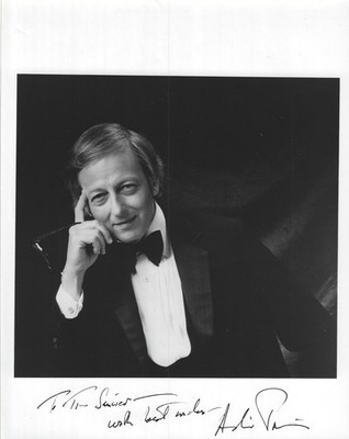 Andre Previn Autographed Signed 8x10 Photo - Conductor Composer ...