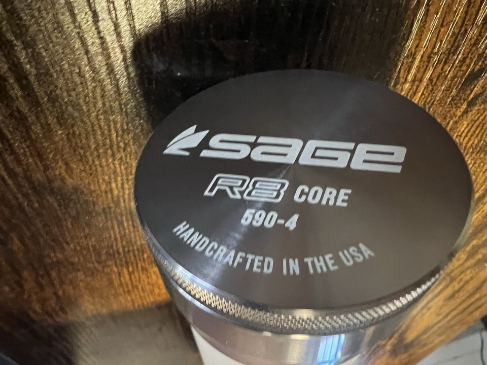 Sage R8 Core 590 Fly Rod 4pc, 5wt, 9'0" | eBay