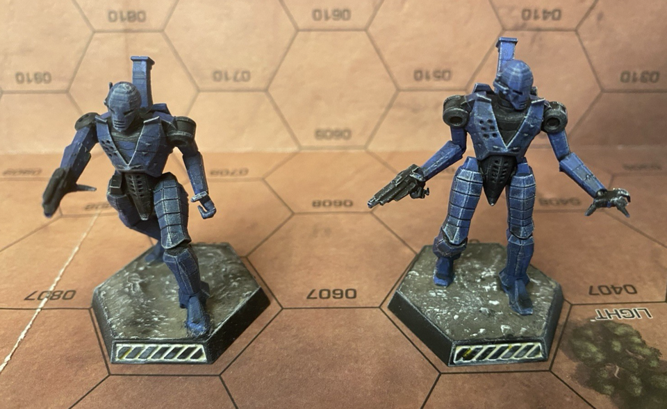 BattleTech Inner Sphere Lance 4 Mechs - 3d Printed/Painted/Tabletop ...