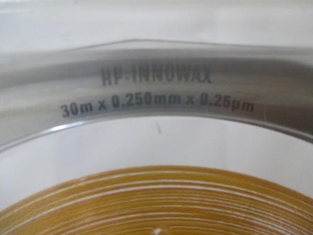 Agilent 19091N-133I-INT HP-INNOWax GC column module 30 m 0.25 mm 0.25 ...