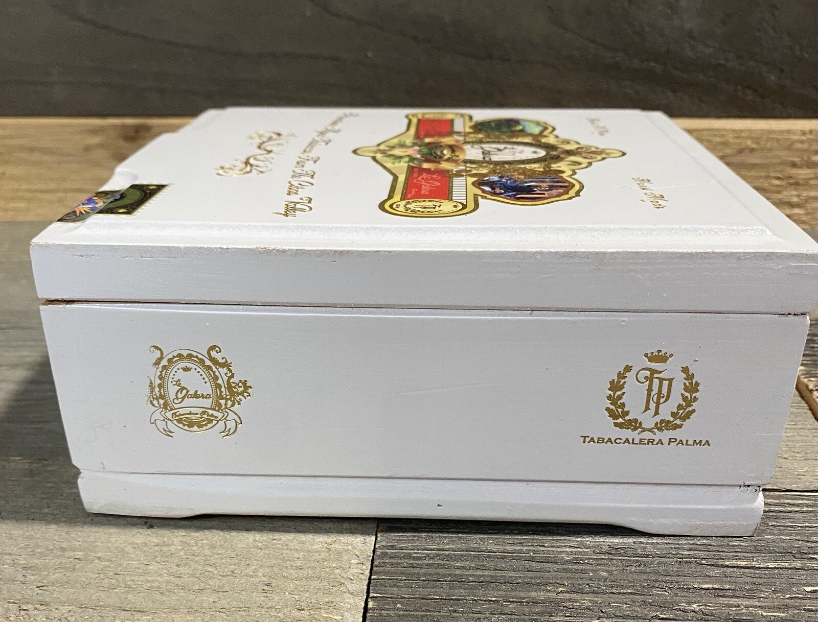 Vintage La Galera Tabacalera Palma Cibao Valley Wood Cigar Box ...