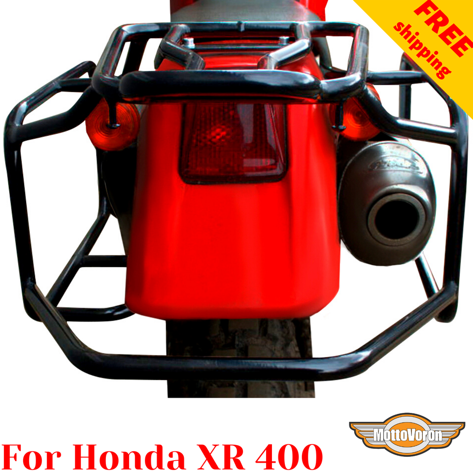For Honda XR 400 Luggage rack system XR400R Pannier rack XR400 Motard ...
