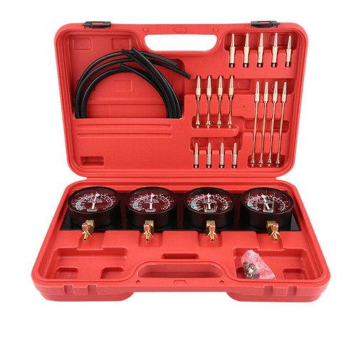 Fuel Vacuum Carburetor Synchronizer Carb Sync Tool Tuner Balancer 4 Kit ...