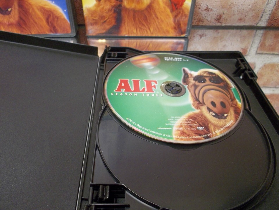 ALF DVD Set Season 1-3 2004 Release 1986 Comedy Show | eBay