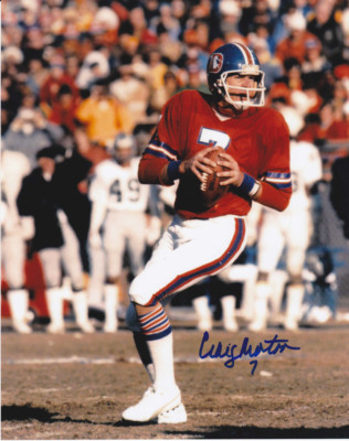 CRAIG MORTON SIGNED DENVER BRONCOS 8X10 PHOTO #3 | eBay