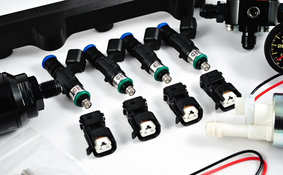 Honda acura k series K20 K24 Bosch 650cc fuel Injector 450lph pump ...