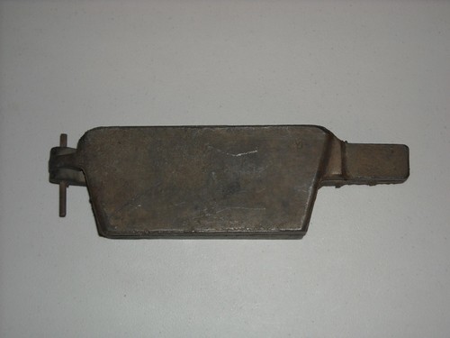 Antique / Vintage Cast Iron / Brass / Brass Plated ? Lead Sinker ...