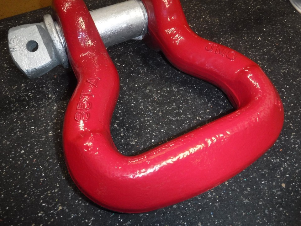 4EGA8 Web Sling Shackle, Screw Pin, 70000 lb. (T) | eBay