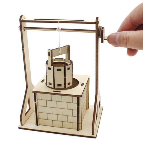 DIY Pulley Well Model DIY Assembly Stem Teaching Projects | eBay Australia