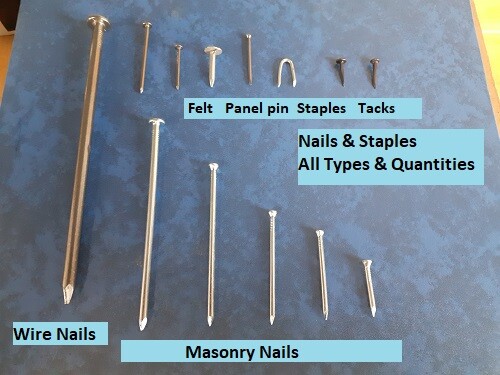 Hardware Nails Types