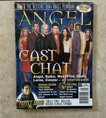 Angel Magazine Official Yearbook 2004/2 Fan club Posters Included | eBay