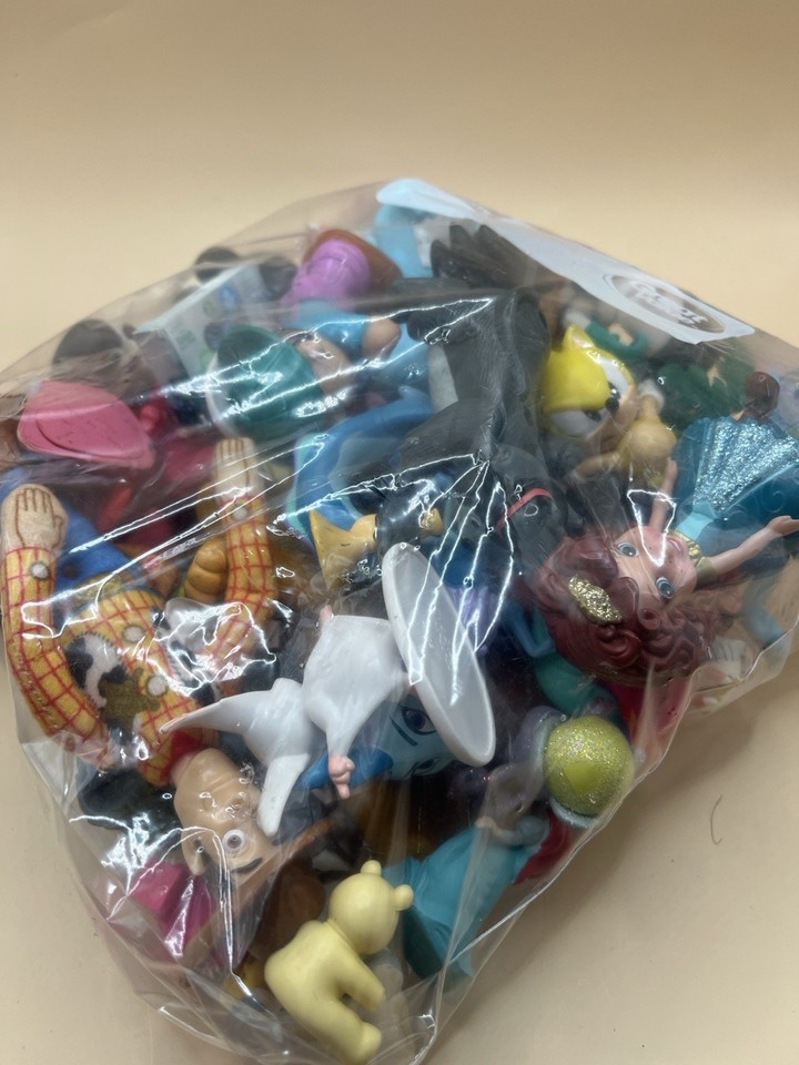 Mixed Toy Figure Lot – 2 lbs | Disney Pixar Fast Food Toys Kids Mini ...