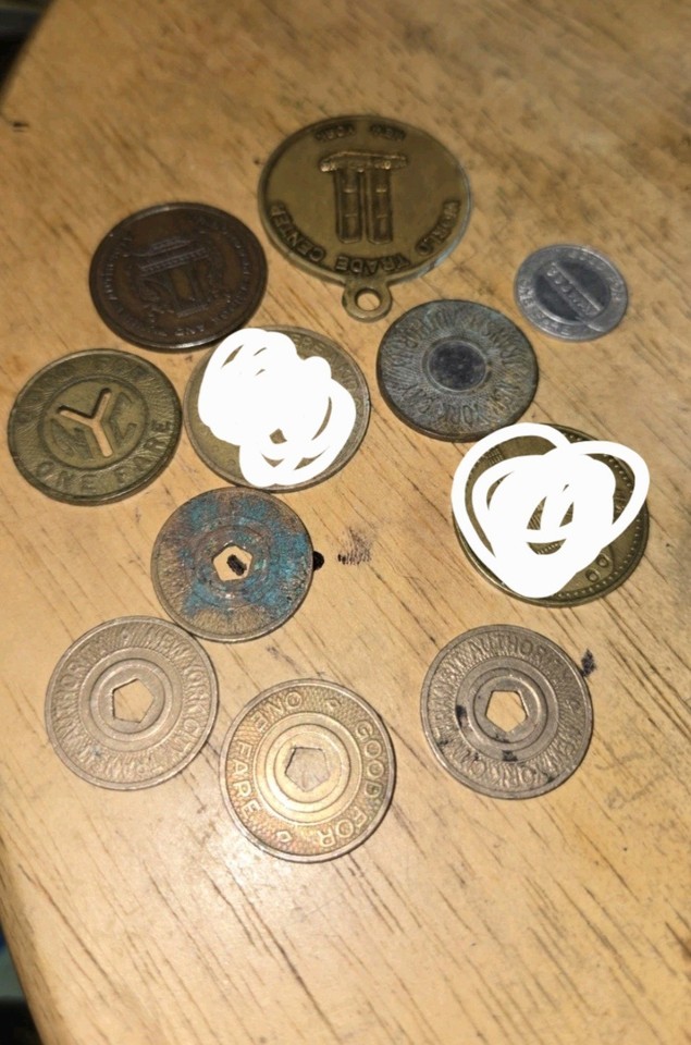 NYC Subway Tokens, WTC Medal, Toronto Metro Token | eBay