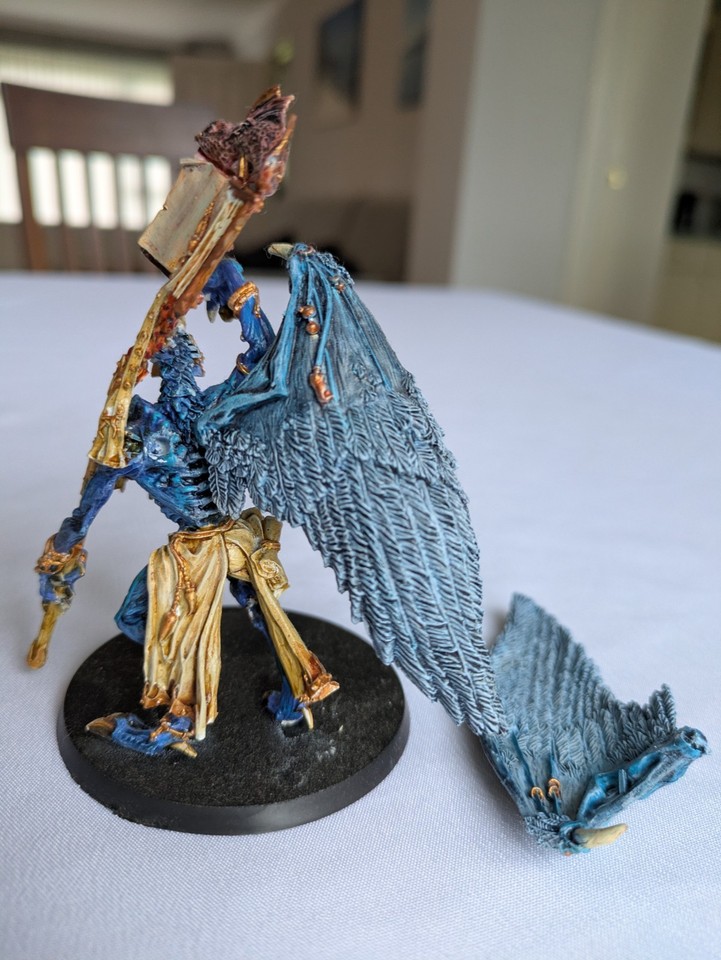Warhammer 40k Daemons Of Chaos Kairos Fateweaver Finecast OOP Tzeentch ...