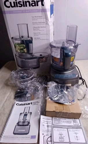 Cuisinart FP-1 Elemental 8 Cup Food Processor - NEW Open Box | eBay