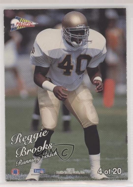 1993 Pacific Prism Circular Reggie Brooks #4 Rookie RC | eBay