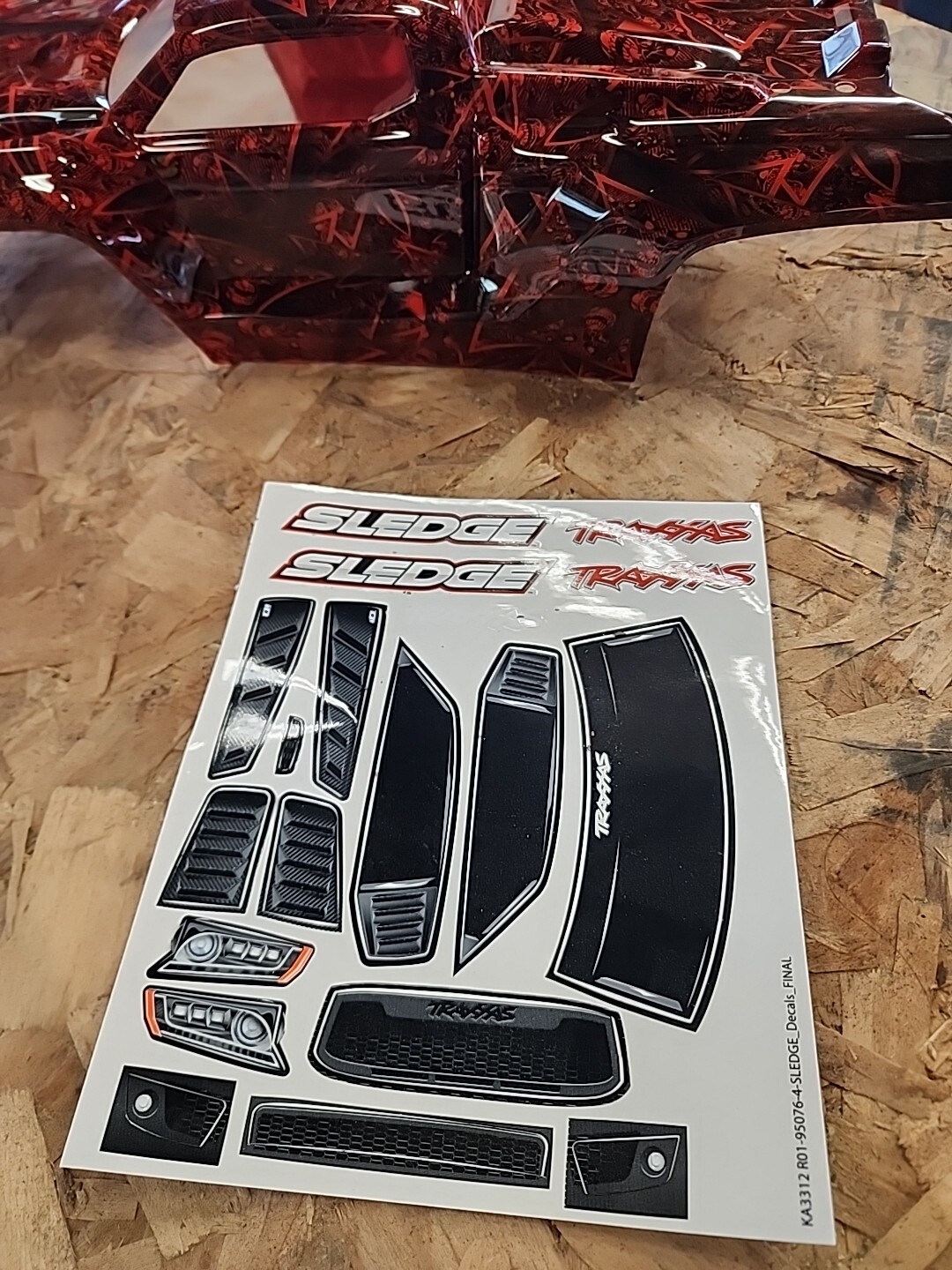 traxxas sledge custom body | eBay