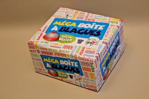 La Méga Boîte à blagues avec un buzzer - deux coqs d'or | eBay