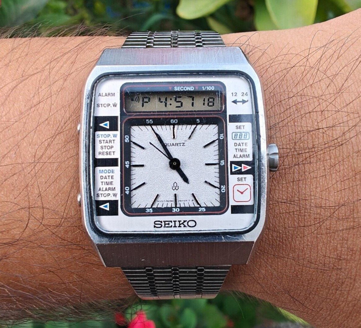 Seiko Ana Digi H357-5050 Vintage Japan Made Quartz Me… - Gem