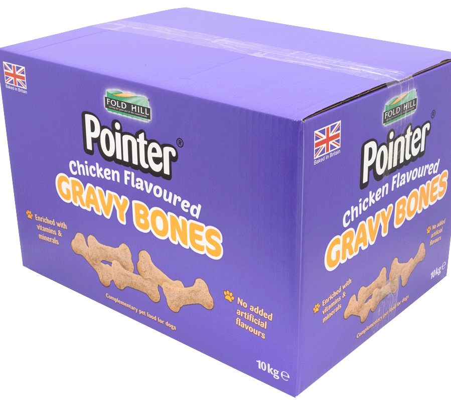 10kg POINTER GRAVY BONES CHICKEN : Fold Hill Bone Shape Dog Biscuits bp Treats | eBay UK