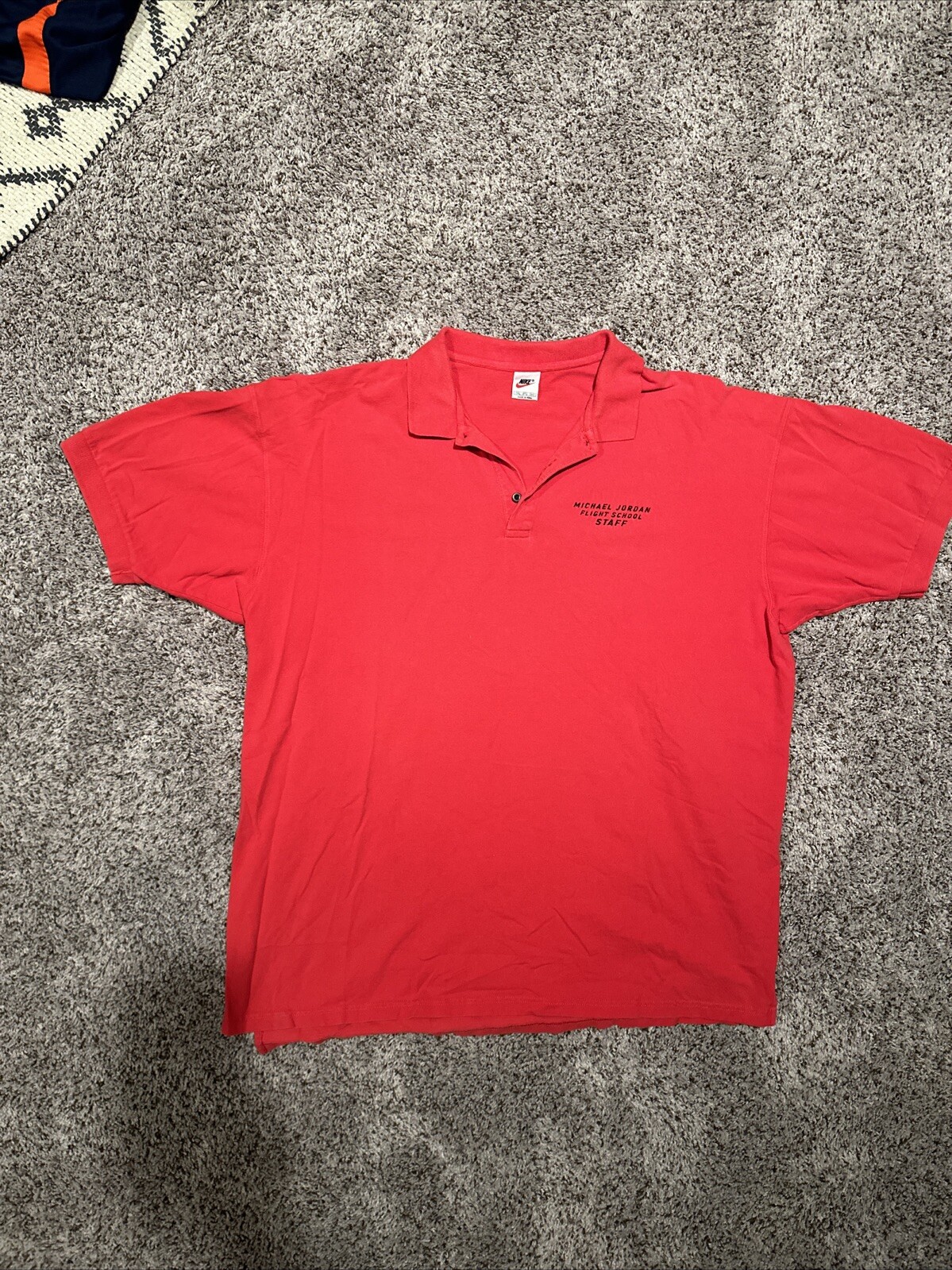90s Nike Michael Jordan Flight School Staff Polo - Gem