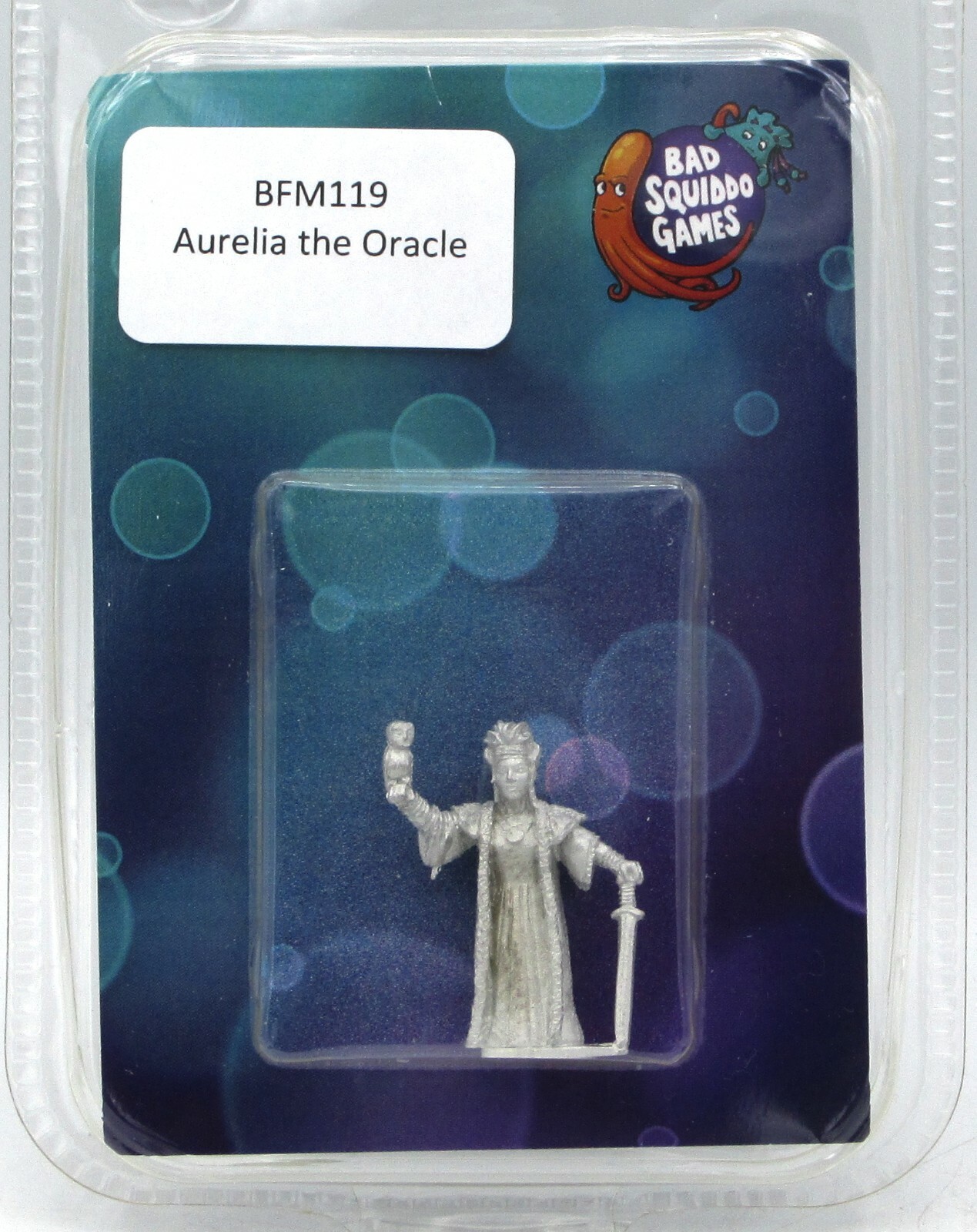 Bad Squiddo Games BFM119 Aurelia the Oracle (Amazons) Female Seer Mage ...