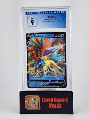 2020 Pokémon Keldeo V #053 CGC 9 | eBay