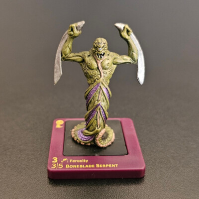 Dreamblade Miniature - Boneblade Serpent - D&D/Fantasy RPG Figure | eBay