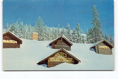 Monarch Crest Lodge Mid Winter Colorado CO Chrome Postcard Vtg Posted ...