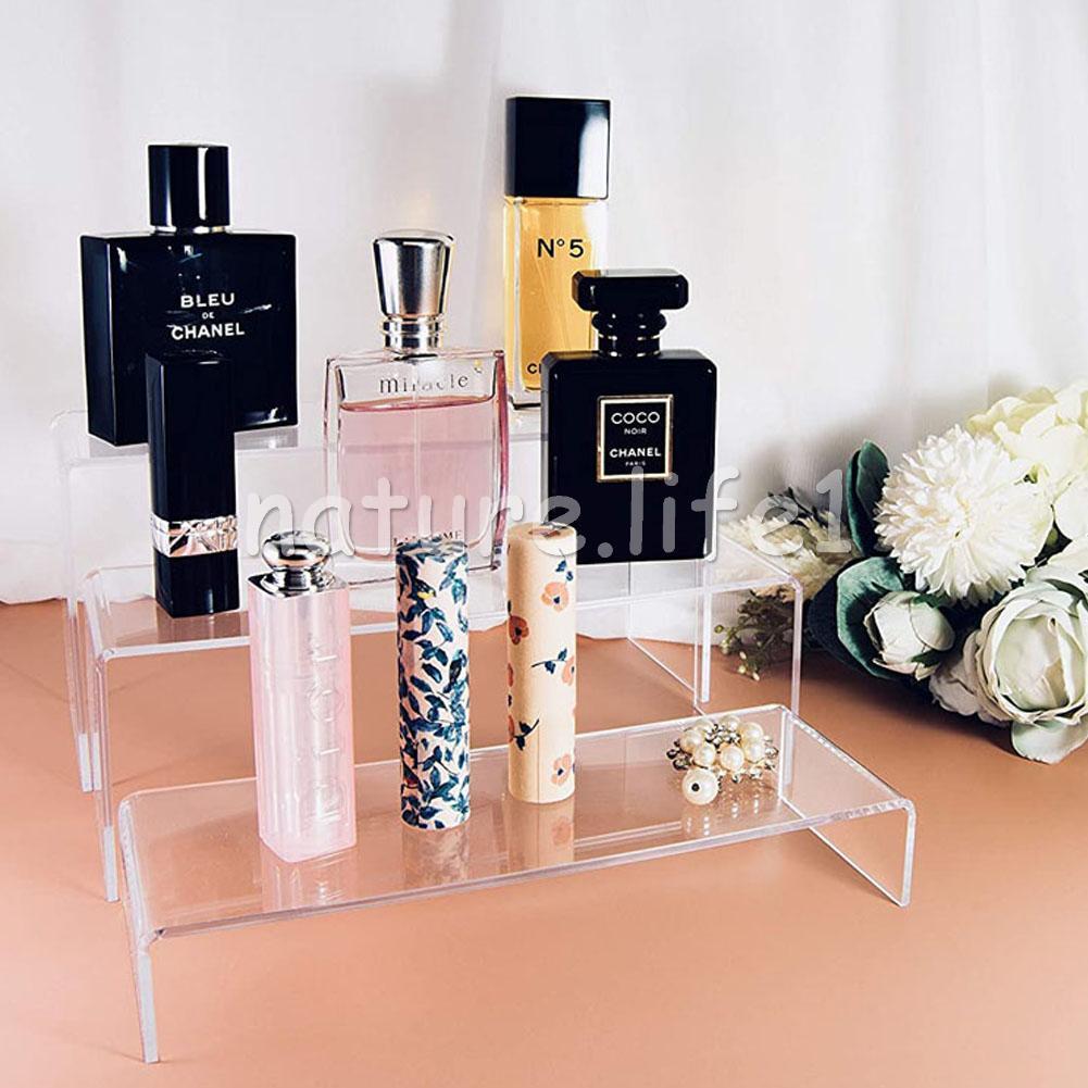 10PCS Acrylic Clear Display Shelves Perspex Stands Risers Shelf Retail ...