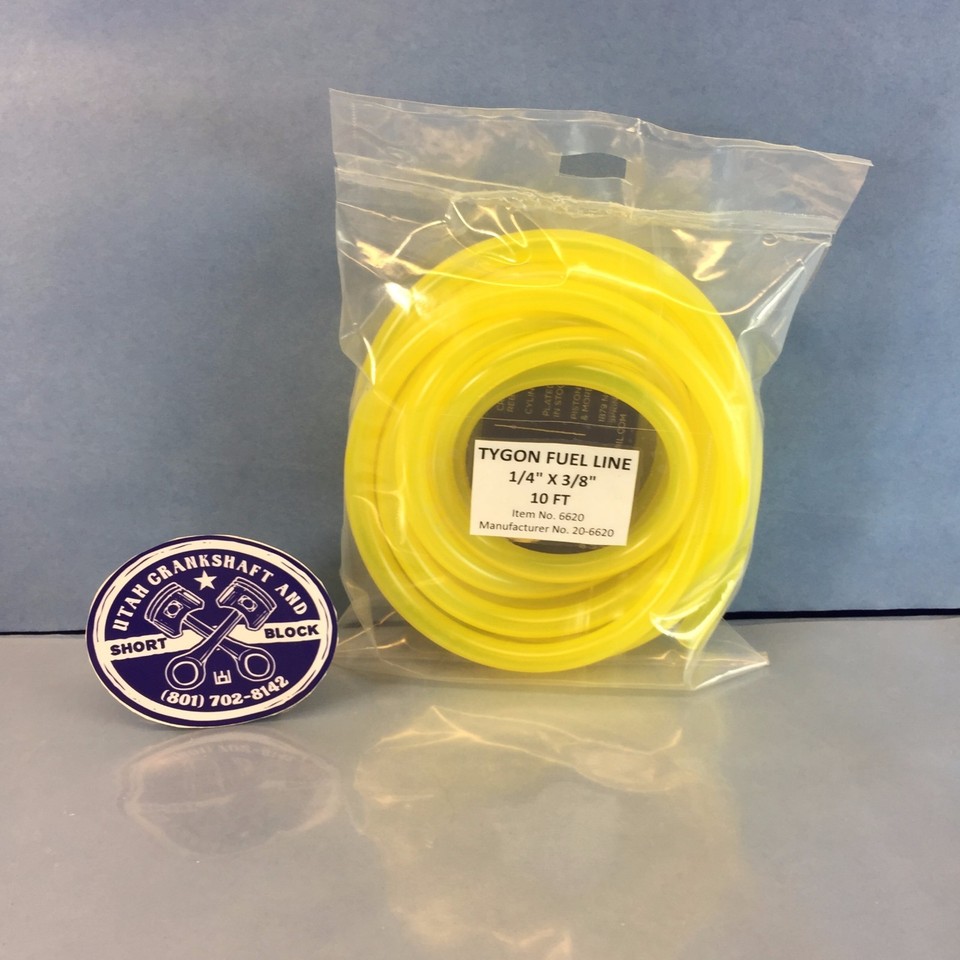 NEW TYGON YELLOW FUEL LINE ID 1/4" PRE-CUT 10 FT POLARIS SKI-DOO ARCTIC ...