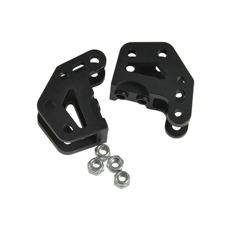 1Pair Aluminum Lower Link Dual Shock Mount for 1/10 RC Wraith 90018 ...