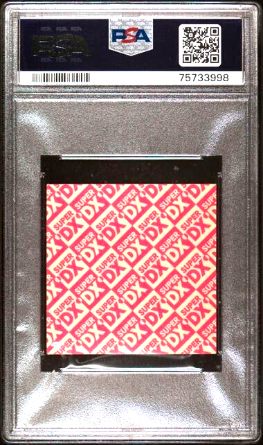 RARE PSA 7 Near MINT 1998 Amada Pokemon Japanese Super DX Stickers D47 ...